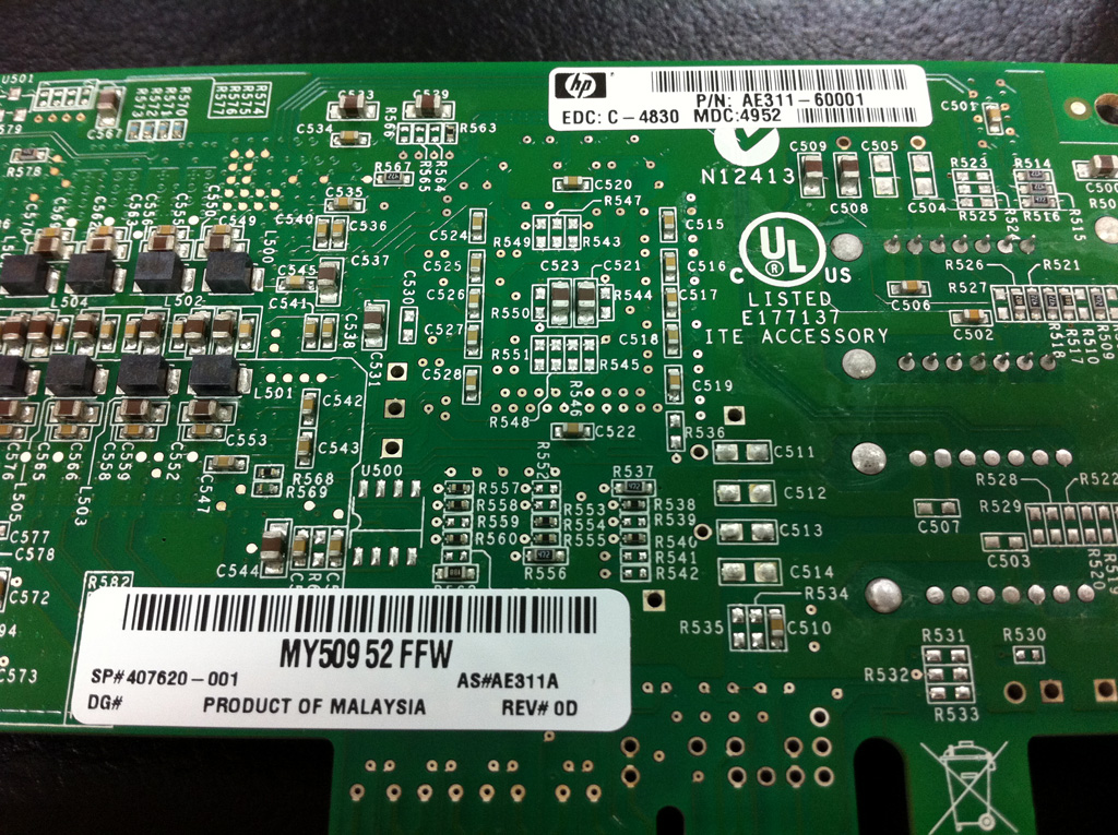 (주)서버그룹 - QLE2460, QLE-2460, QLE2460 HP[AE311-60001,AE311A, 407620-001]